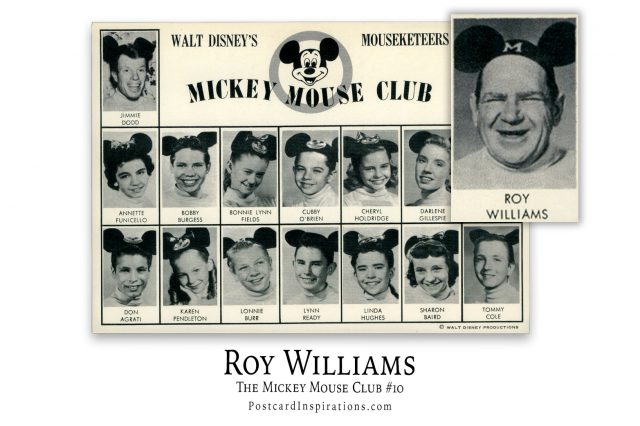Cubby O’Brien: The Mickey Mouse Club #5 – Postcard Inspirations